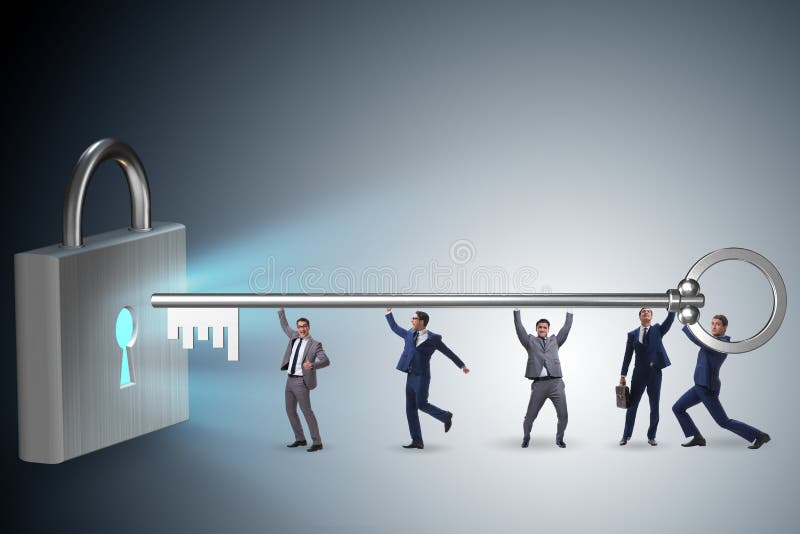 Businessmen Unlocking New Opportunity with Key Stock Image - Image of ... Businessmen Unlocking New Opportunity with Key Stock Image - Image of ...