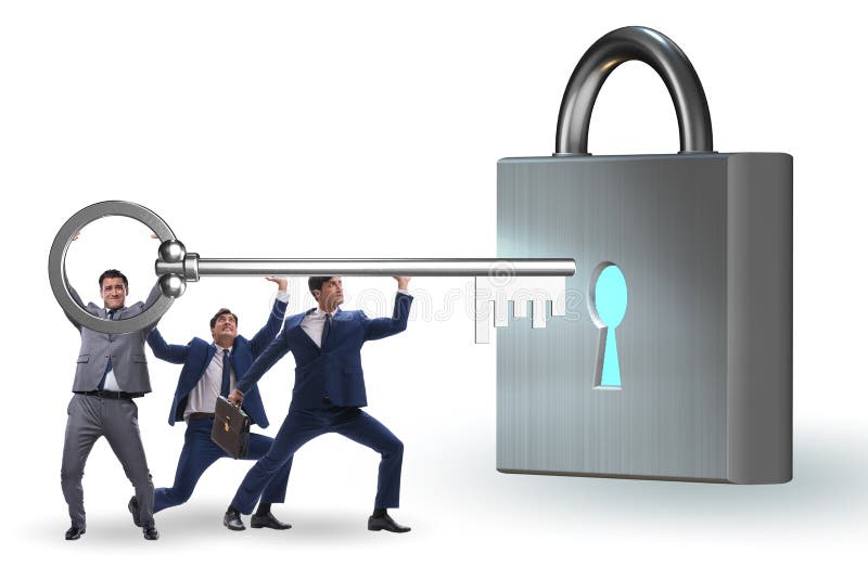 Businessmen Unlocking New Opportunity with Key Stock Image - Image of ... Businessmen Unlocking New Opportunity with Key Stock Image - Image of ...