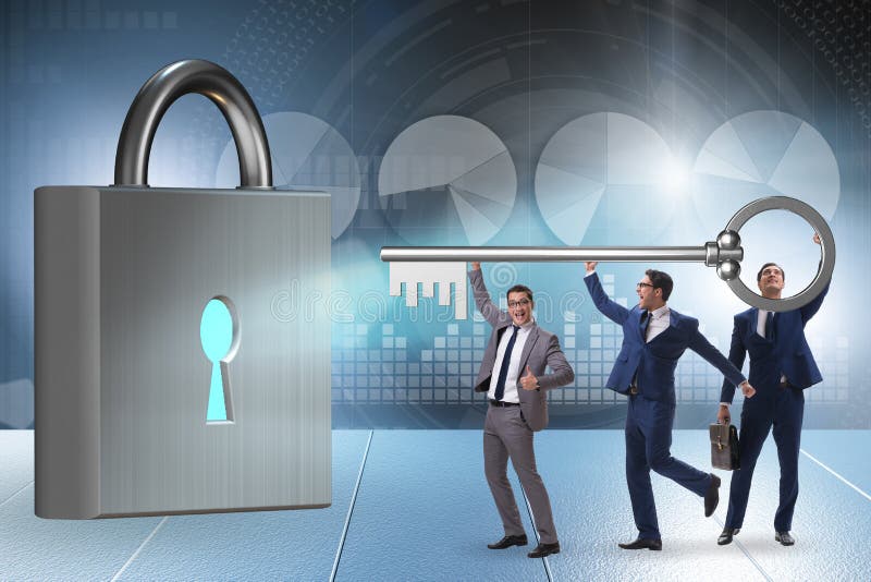 Businessmen Unlocking New Opportunity with Key Stock Image - Image of ... Businessmen Unlocking New Opportunity with Key Stock Image - Image of ...