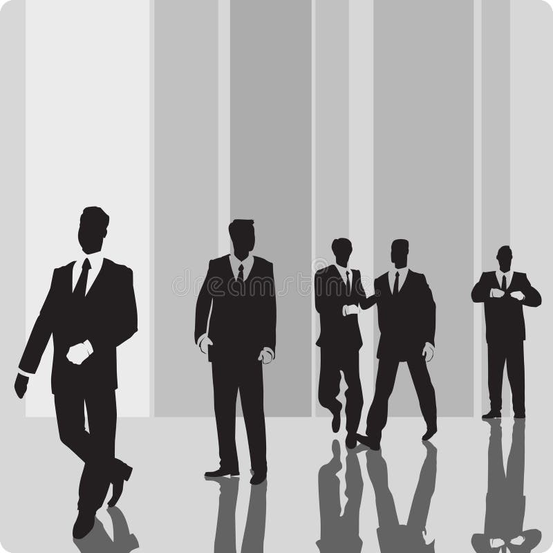 Businessmen vip-persons stock vector. Illustration of clip - 7748778