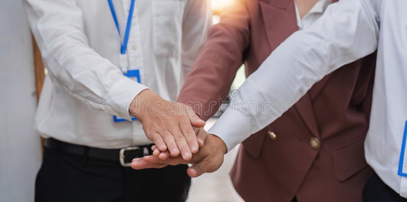 Businessmen Working Together To Start a New Project in Work Stock Photo ...