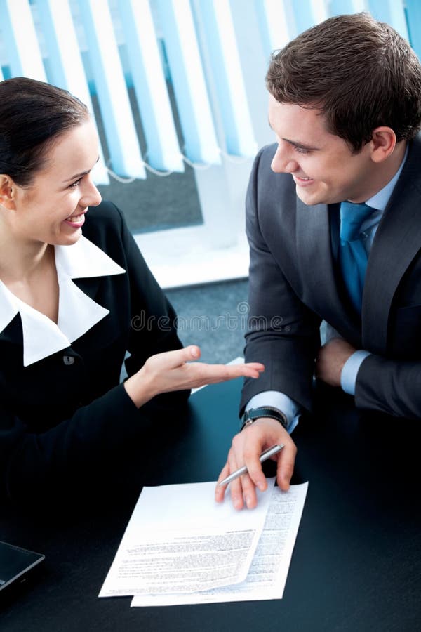 Three Business People Handhshake Stock Photo - Image of consultation ...