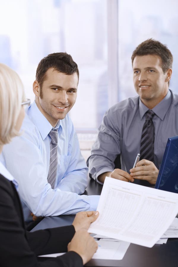 Businesspeople Busy Working Stock Photo - Image of employment, good ...