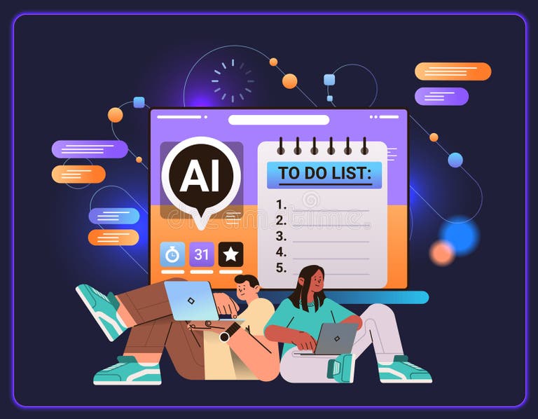 Ai Multitasking Stock Illustrations – 5,504 Ai Multitasking Stock ...