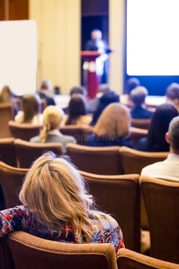 Female Presenter Crowd Stock Photos - Free & Royalty-Free Stock Photos ...