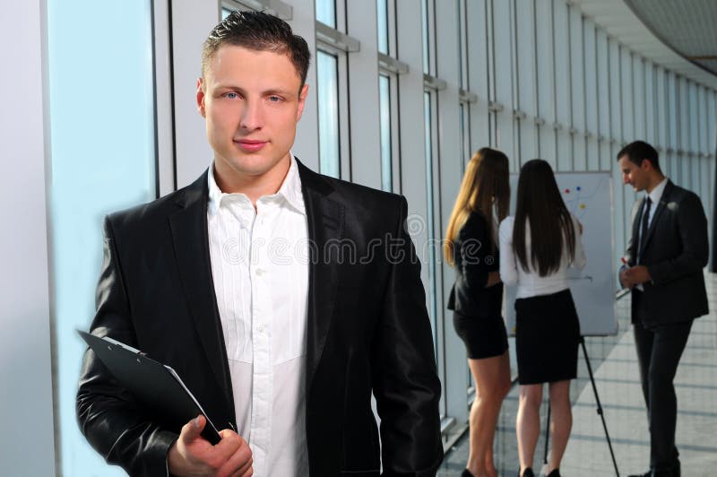 Businesspeople stock image. Image of formal, chief, background - 32260701