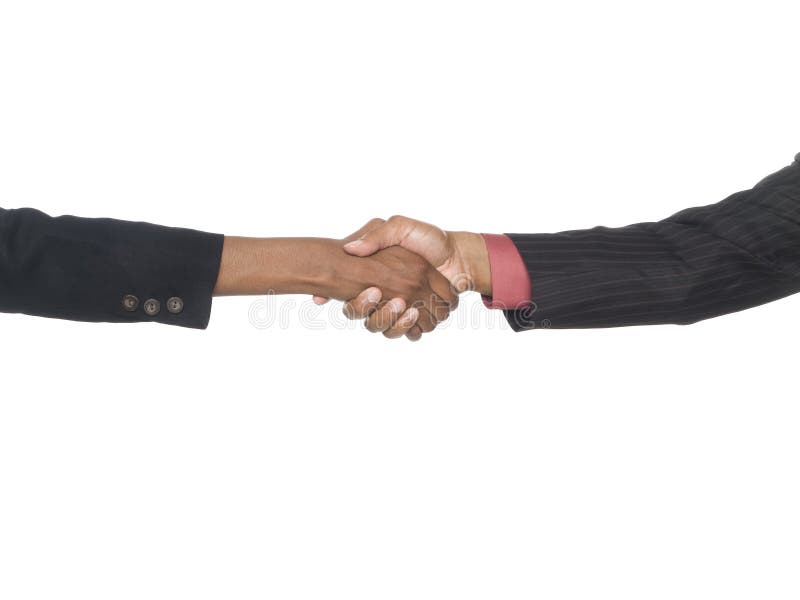 Businesspeople - Handshake Seal the Deal Stock Photo - Image of ...
