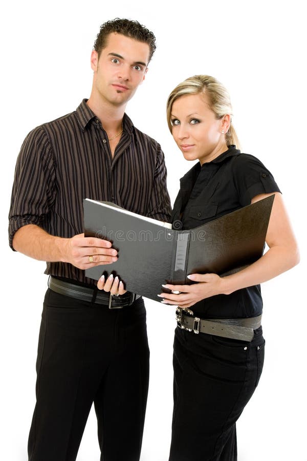 Happy Auditor Business Woman Stock Photo - Image of manager, document ...