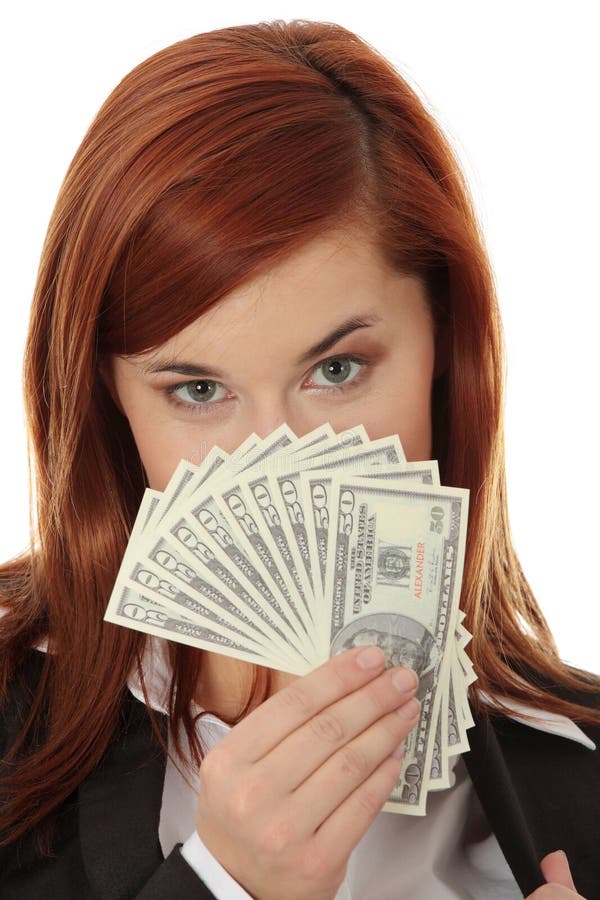 Greedy Woman stock photo. Image of executive, expression - 760190