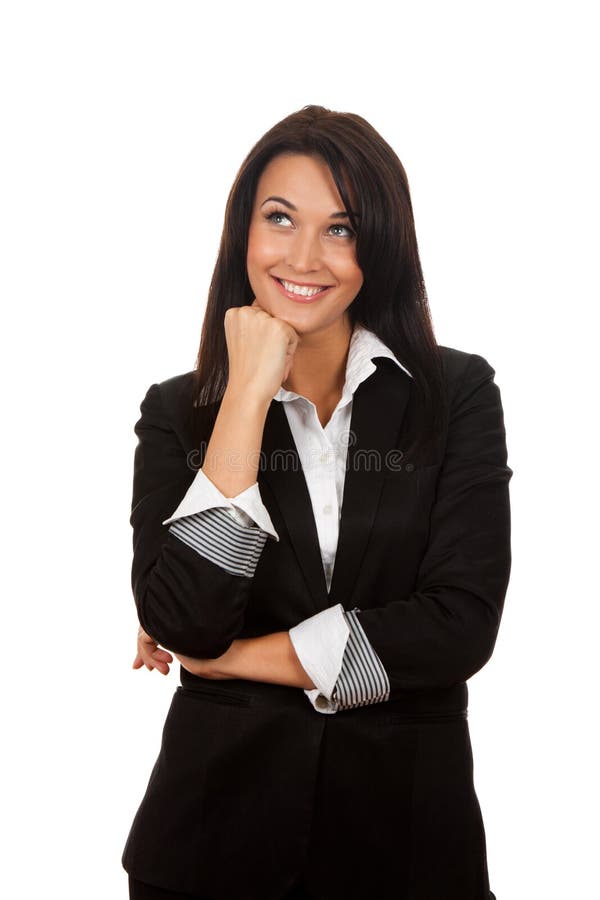 Real Estate Agent Thinking - Business Decision Stock Photo - Image of ...