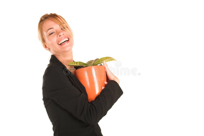 Helpful Smile stock photo. Image of happy, pretty, look - 114776