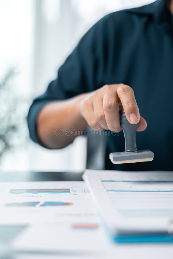 Businesswoman Confidently Placed Her Stamp of Approval on Legal ...