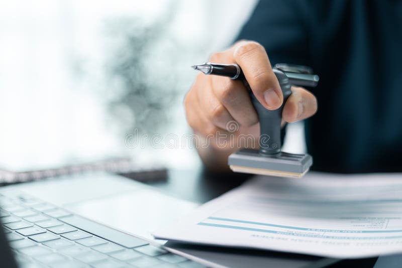 Businesswoman Confidently Placed Her Stamp of Approval on Legal ...