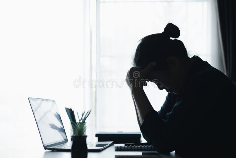 Businesswoman Faced Challenging Problem at Office, Navigating Work ...