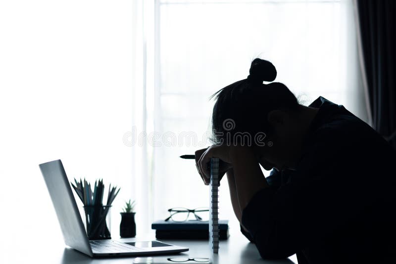 Businesswoman Faced Challenging Problem at Office, Navigating Work ...