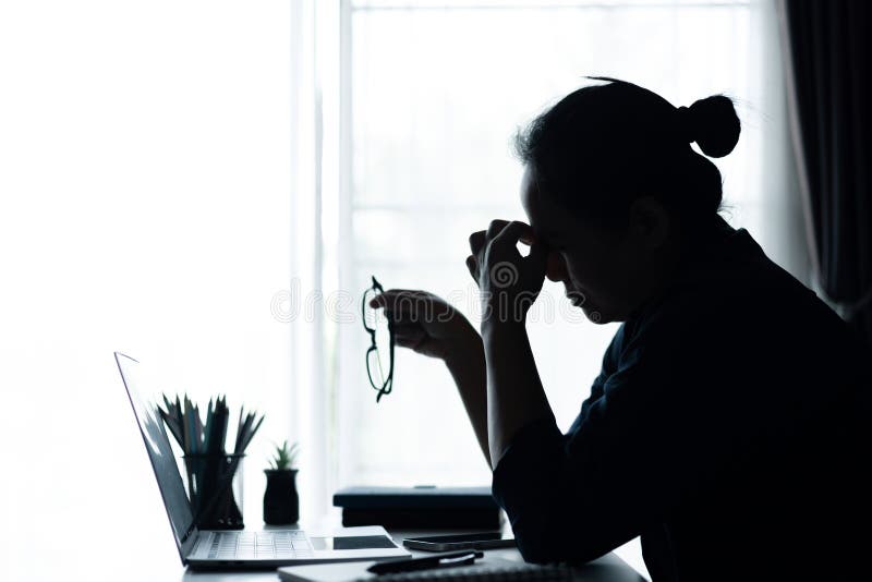 Businesswoman Faced Challenging Problem at Office, Navigating Work ...