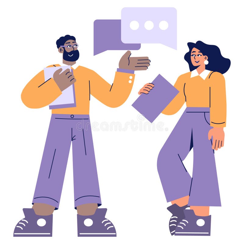 Businesswoman. Flat Vector Illustration Stock Vector - Illustration of ...