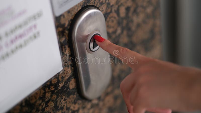 Businesswoman Hand Touching Lift Sign on Elevator Control Panel Stock ... Businesswoman Hand Touching Lift Sign on Elevator Control Panel Stock ...