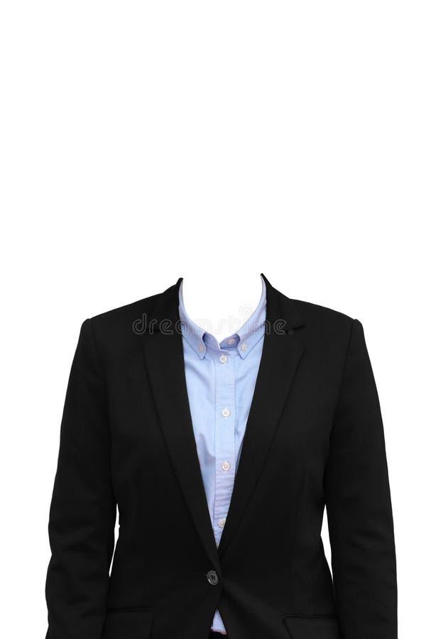 Businesswoman without head stock photo. Image of pattern - 54736320