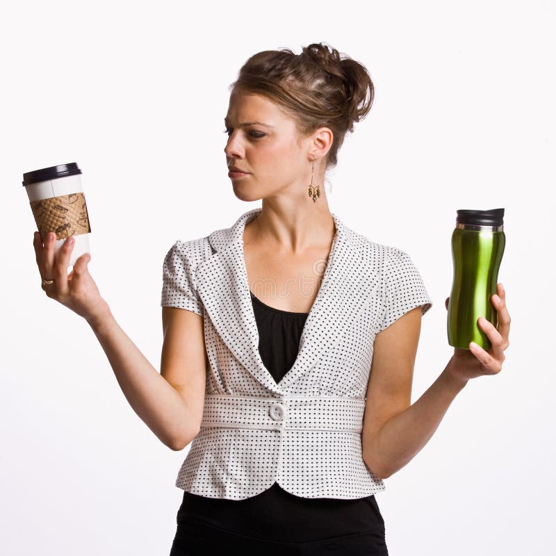 Businesswoman Peering Over Cubicle Wall Stock Image - Image of wall ...