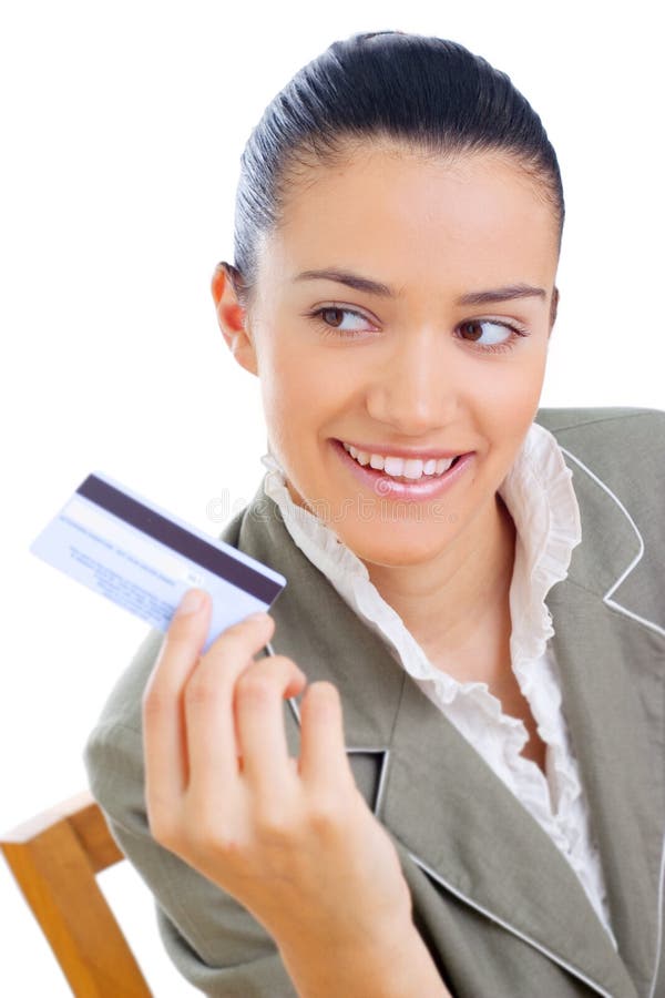 Credit card stock image. Image of front, paying, credit - 15332575