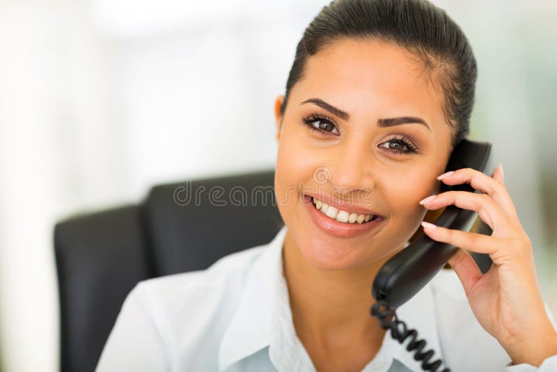 Woman landline phone stock image. Image of peaceful, handset - 29309403