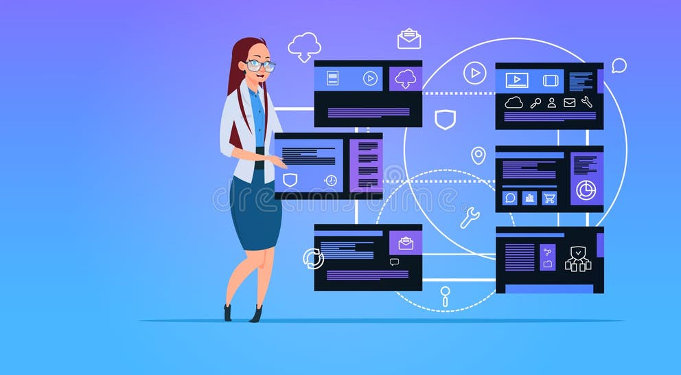 Cartoon Data Center Stock Illustrations – 3,141 Cartoon Data Center ...