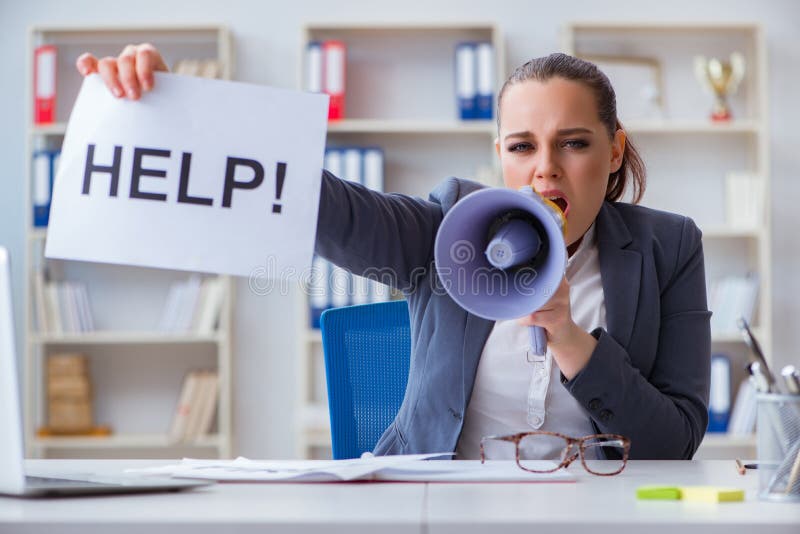 Pleading businesswoman stock photo. Image of business - 10699560