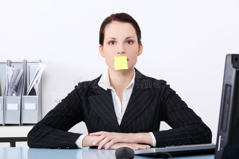 Post it note on forehead stock photo. Image of caucasian - 22052002