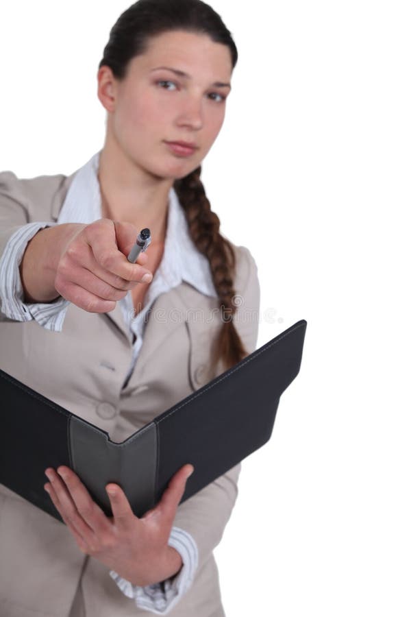 Woman multitasking stock photo. Image of consultant, information - 30594920