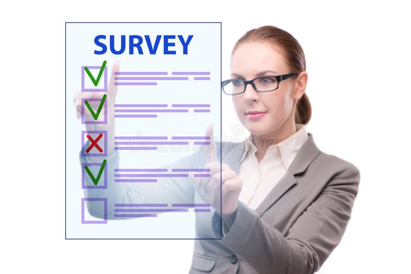 Businesswoman Pressing Buttons on Virtual Accident Report Stock Photo ...