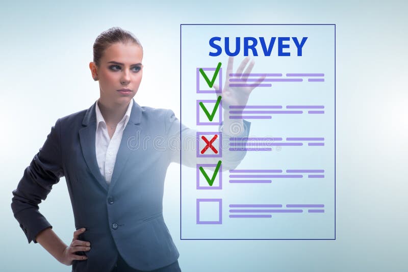 Businesswoman Pressing Buttons on Virtual Accident Report Stock Photo ...