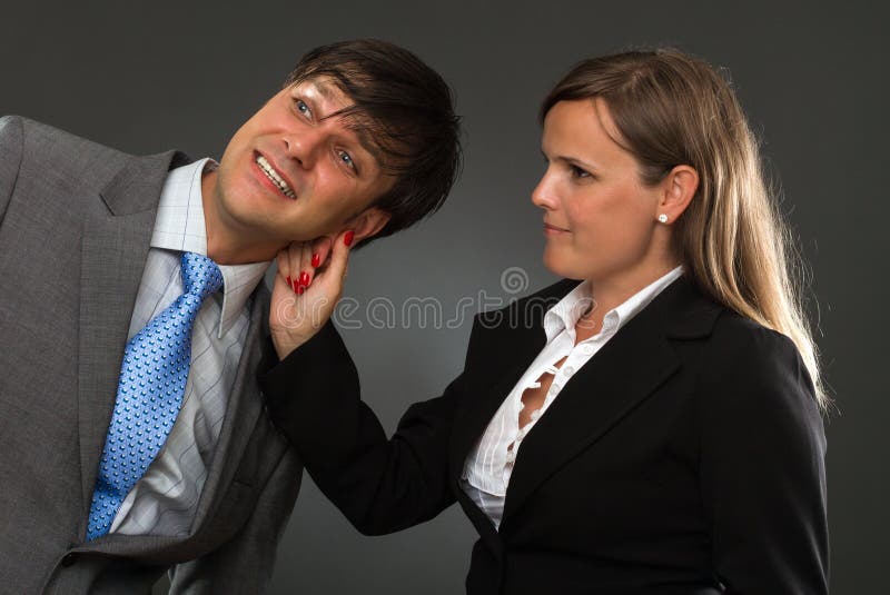 Ear Pull Punishment Stock Photos - Free & Royalty-Free Stock Photos ...