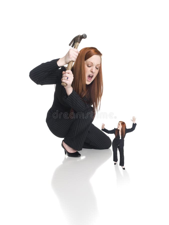 Self Confidence and Competition Stock Illustration - Illustration of ...