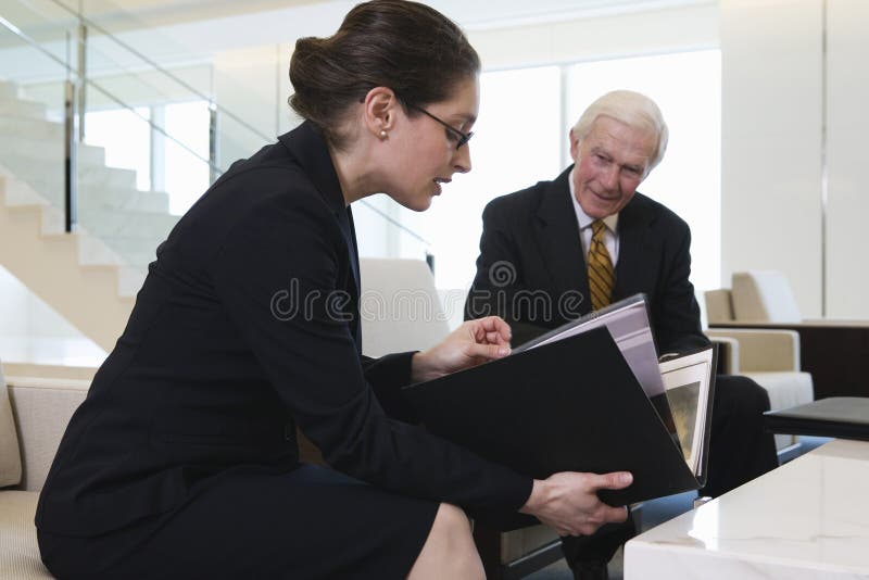 Senior Business Executive Meeting 749 Stock Image - Image of lady ...