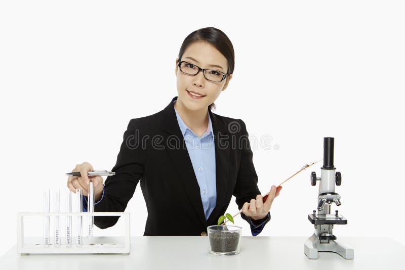 Checking the text stock photo. Image of magnifying, optical - 3995366