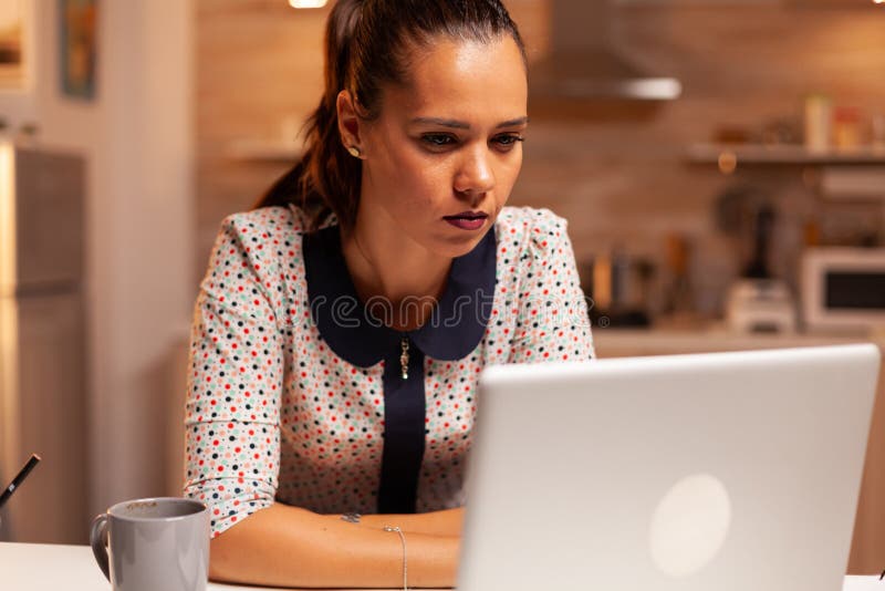 Squinting Eyes Looking at Laptop Screen Stock Image - Image of notebook ...