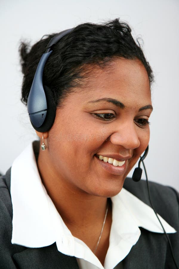 Businesswoman Taking Calls stock image. Image of female - 4659375