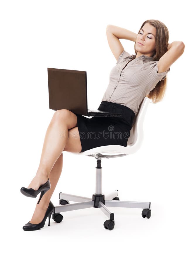 Laptops stock photo. Image of businesswoman, male, intelligence - 3214314