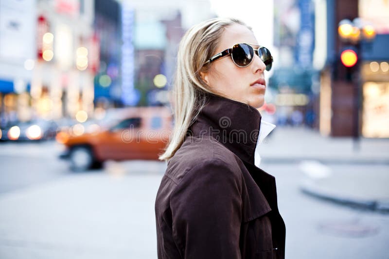Businesswomen Going To Work Downtown Stock Photo - Image of leader ...