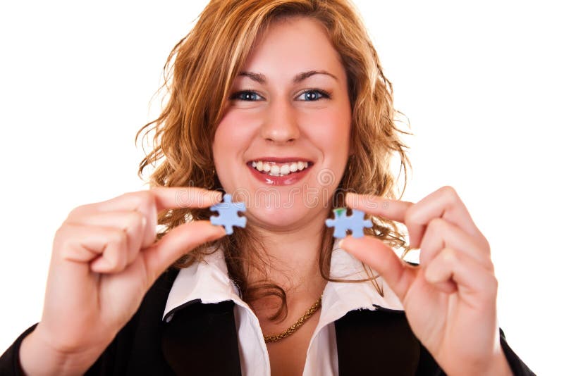 Busineswoman Have a Solution Stock Photo - Image of business, group ...