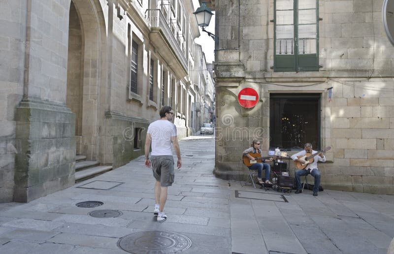 Buskers editorial stock photo. Image of beggars, pedestrians - 26653668