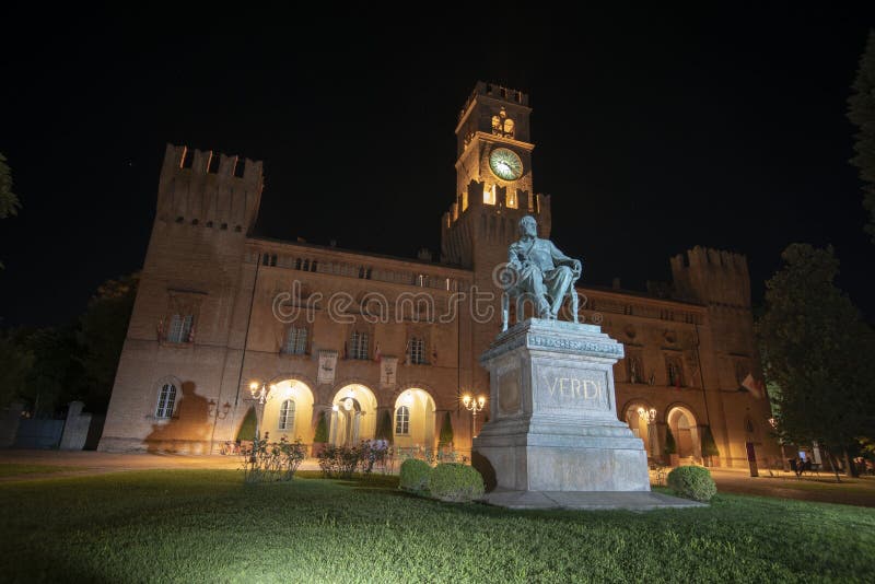 Busseto - Parma stock photo. Image of history, cathedral - 163391750