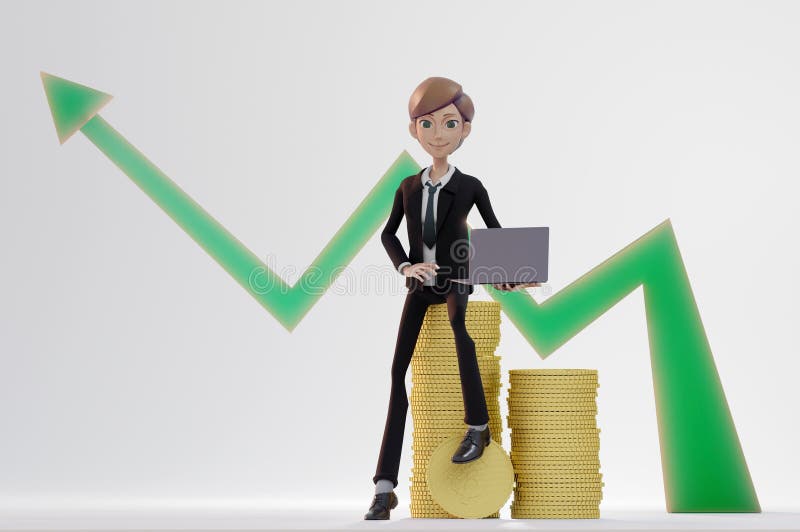 Bussiness Has Done Great Work . Concept Office and Analysing ...