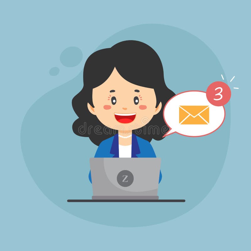 Email Checking Stock Illustrations – 639 Email Checking Stock ...