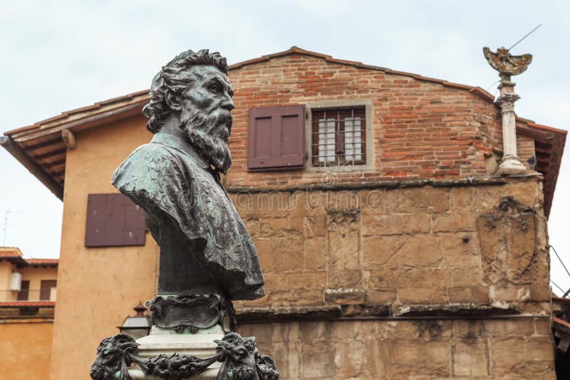Bust of Benvenuto Cellini in Florence Editorial Image - Image of legacy ...