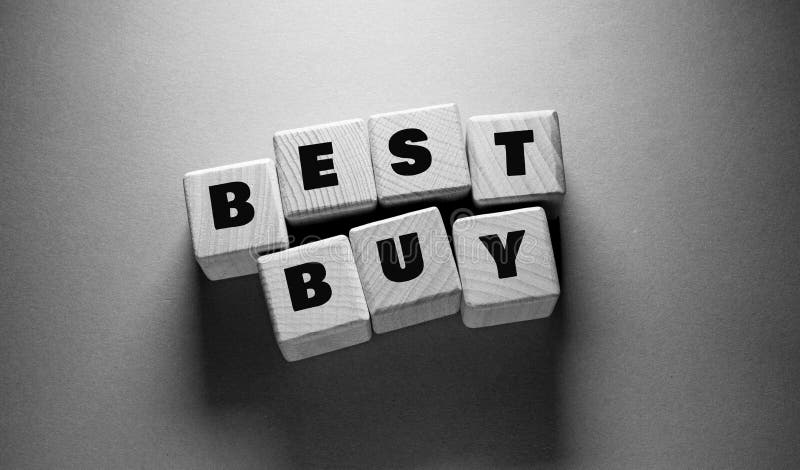 Bust Buy Word with Wooden Cubes Stock Photo - Image of discount ...