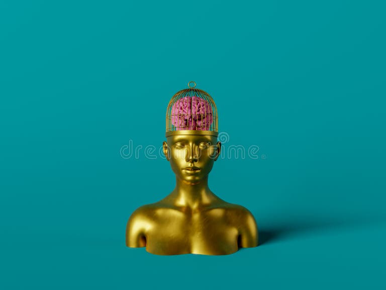 Brain Bust Stock Illustrations – 148 Brain Bust Stock Illustrations ...