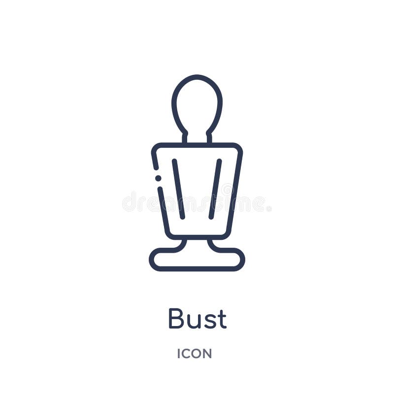 Human Bust Icon Outline Stock Illustrations – 300 Human Bust Icon ...