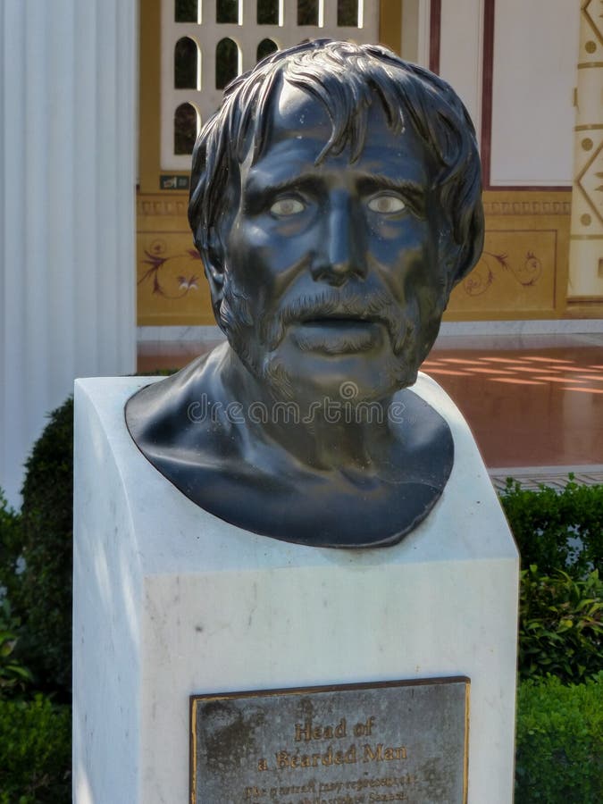 Bust of Seneca editorial stock photo. Image of ancient - 97383528